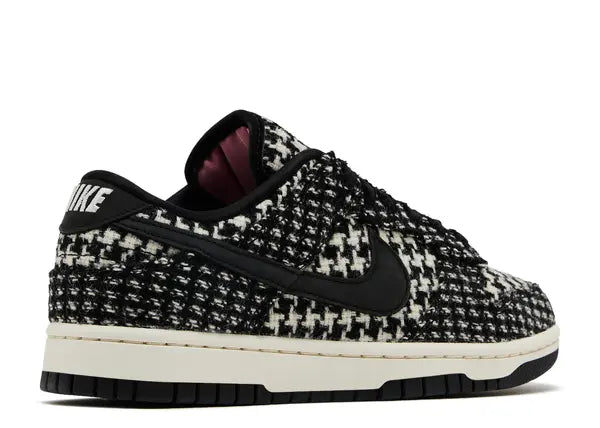 Nike Dunk Low Harris Tweed White Black Multi | HQ5036-901